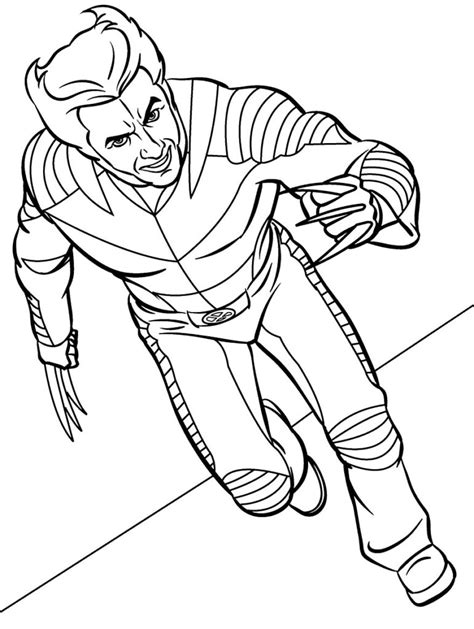 50 Desenhos De Wolverine Para Colorir E Imprimir Pop Lembrancinhas