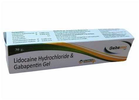 Gabavoc Lidocaine Hydrochloride Gabapentin Gel 30 Gram At ₹ 249 Tube In Ahmedabad