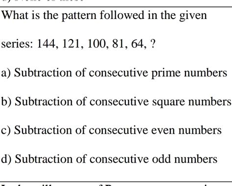 What Is The Pattern Followed In The Given StudyX
