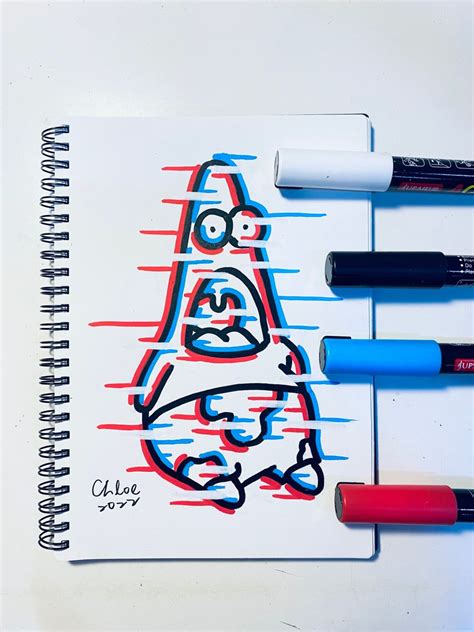 Glitch Effect Art Drawings Sketches Pencil Cute Drawings Art