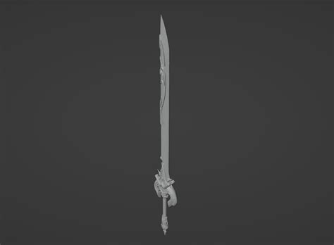 Primordial Jade Cutter Digital 3d Model Files And Physical 3d Printe