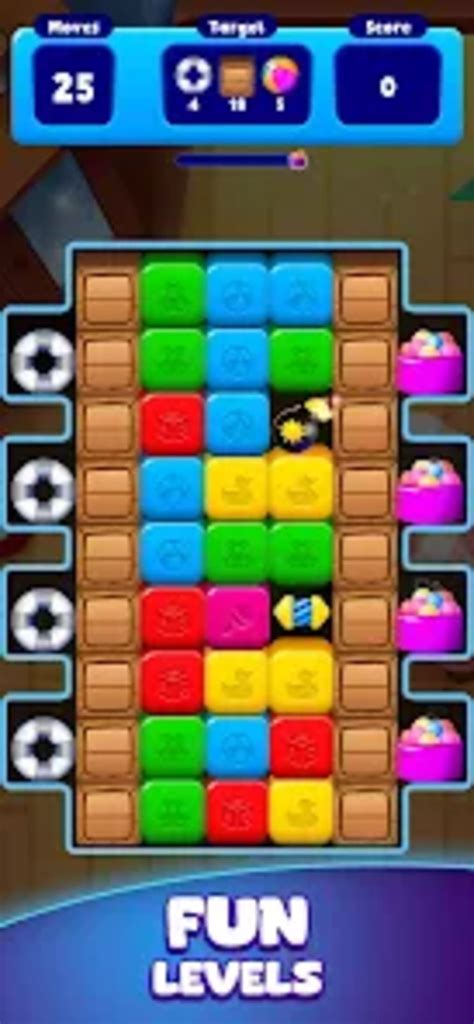 Android 용 Toy Match Cube Blast Puzzle 다운로드