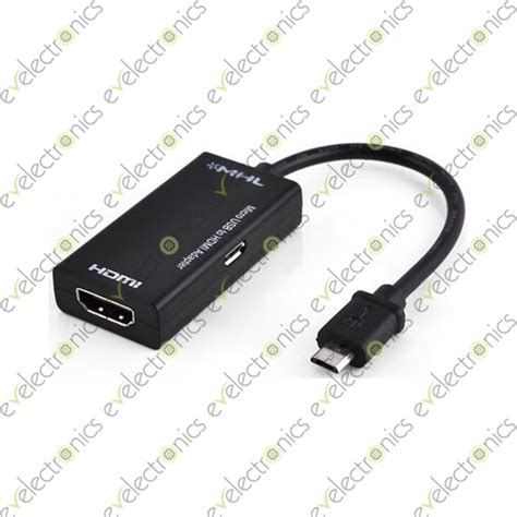 1080p Mhl Hdtv Cable Micro Usb 20 To Hdmi Adapter In Pakistan