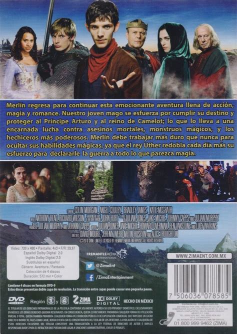 Las Aventuras De Merlin Segunda Temporada 2 Dos Serie Dvd 39900 En