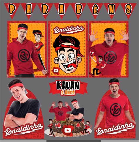 Kit Festa Só Um Bolinho Enaldinho Elo7 Produtos Especiais