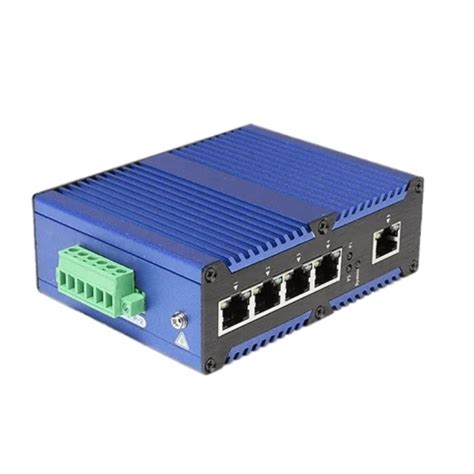 Industrial Network Switch 5 Port 8 Port 100m Gigabit Din Rail Card