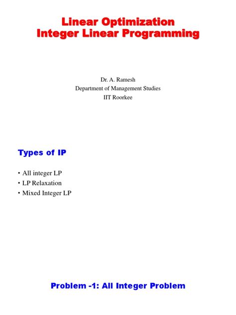 Linear Optimization 7 7 17 Pdf Linear Programming Mathematical Optimization