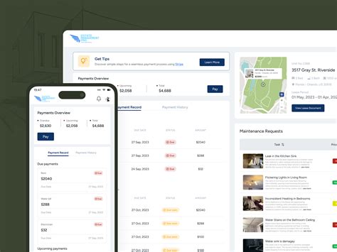 Estate Management Pro Tenant Dashboard By Jannatul Anamika On Dribbble