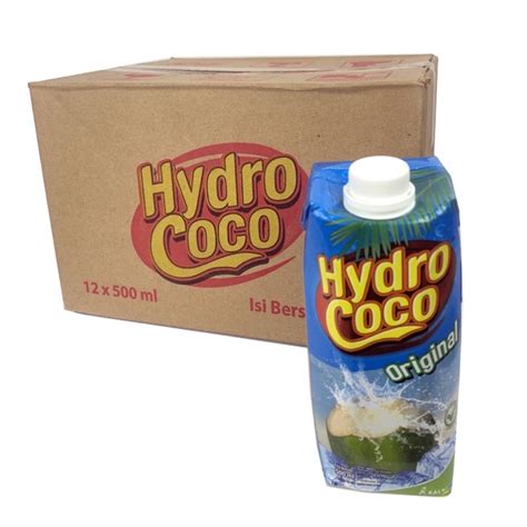 Hydro Coco Coconut Water 1 Carton 500ml X 12unit Shopee Malaysia
