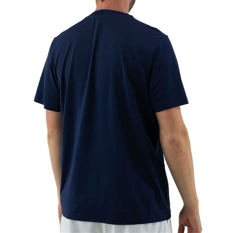 Fila Essentials Short Sleeve Henley Fila Navy Midwest Racquet Sports
