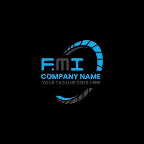 Fmi Letter Logo Creative Design With Vector Graphic Fmi Simple And