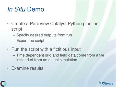 Ppt Co Processing With Paraview Hpc Visualization With Paraview