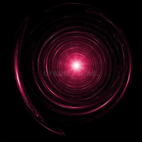 Circle Rays Star Pink Circle Rays Star On Black Background Ad