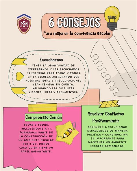 Seis Consejos Para Mejorar La Convivencia Escolar 2 Colegio Santa
