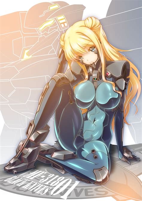 Lilia Kjellberg And F 18 Hornet Muv Luv And 2 More Drawn By Heyzan