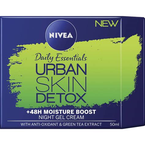 Nivea Urban Skin Detox Night Cream 50ml Woolworths