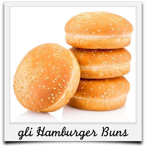 Pane Per Hamburger Ros Hamburger Bun 80 G