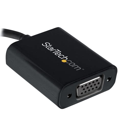 StarTech.com USB-C to VGA Adapter - Thunderbolt 3: Amazon.co.uk ...