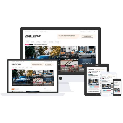 Public Opinion Theme By Css Igniter Themes 131 Wp Nulled