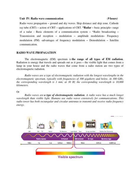 unit iv radio wave pdf radio radio propagation