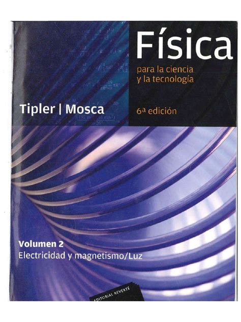 Física Tipler 6ta Edición Pdf