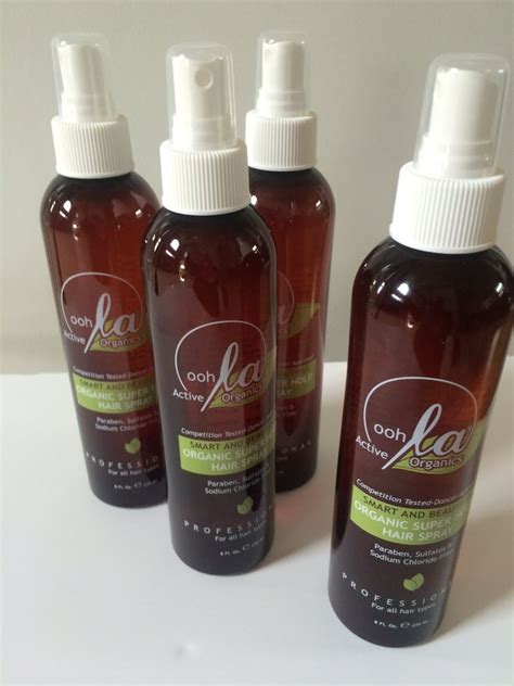 All Natural Hair Spray Strong Hold Made Worganic Etsy