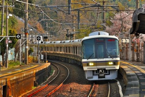 JR西日本 系電車 クハ 河内堅上駅 鉄道フォト写真 by 丹波篠山さん レイルラボ RailLab