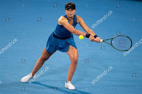 Paula Badosa Action During Her Round Editorial Stock Photo Stock Image Shutterstock