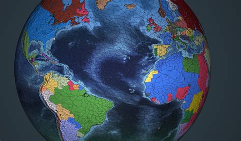 Hoi4 Map Projected On A Globe Rparadoxplaza