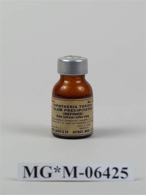 Diphtheria Toxoid Alum Precipitated Refined Immunization Treatment