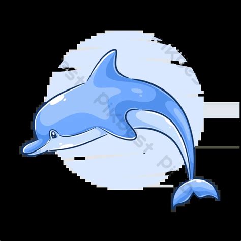 ومن ناحية رسم دولفين رسوم متحركة Clipart صور Png Ai تحميل مجاني Pikbest
