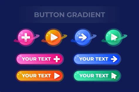 Premium Vector Set Of Trendy Action Button For Web Mobile App Vector