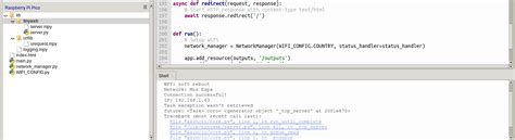 Trouble With Tinyweb Asyncio Using Pico 2040 Automation Mini Examples Support Pimoroni