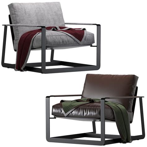 Poliform Gaston Armchair 107039 3d Model Download 3d Model Poliform