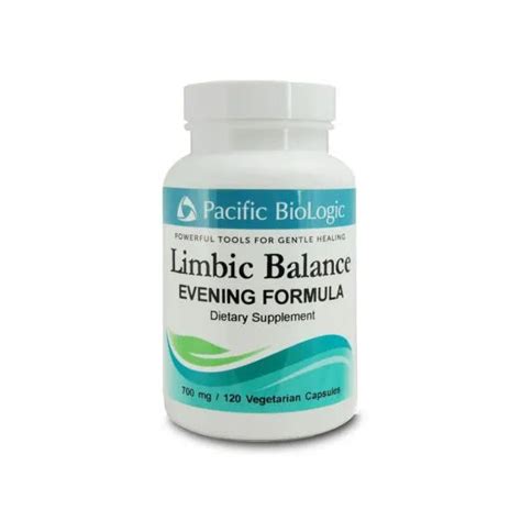 Pacific Biologic Limbic Balance Evening 120 Capsules Prime Natural