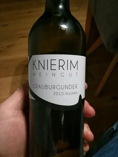 Weingut Knierim Grauburgunder Trocken Vivino Us