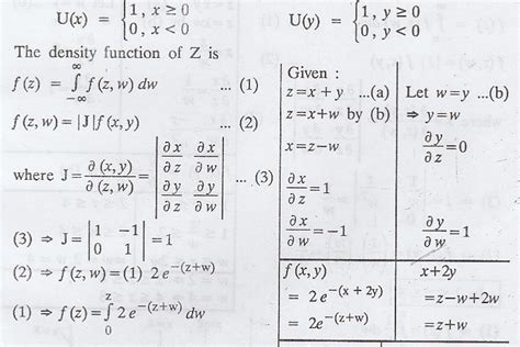 Transformation Of Random Variables