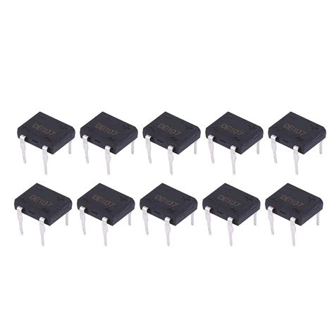 Db107 Bridge Rectifier 1a 1000v Bridge Rectifiers Diode Lead Diode