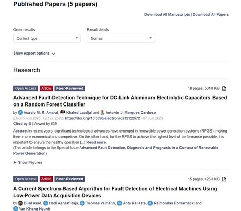 Electronics Mdpi On Linkedin Specialissue Openaccess Mdpielectronics Electronics