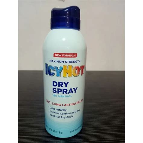 Icy Hot Maximum Strength Pain Relief Spray 113g Lazada Ph