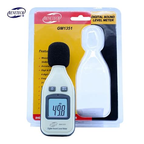 BENETECH Digital Sound Level Meter Decibel Logger Tester GM1351 30