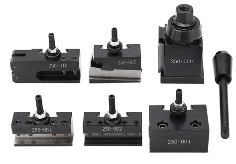 Buy XA Wedge Type Quick Change Tool Post Set For Mini Lathe Up To Inch Swing OXA TOOL POST