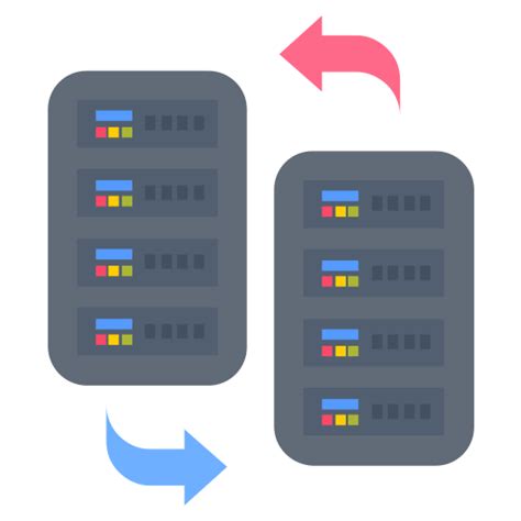 Database Generic Color Fill Icon