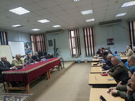وكيل التعليم بكفر الشيخ بحث آليات انضباط العام الدراسي والاستعداد