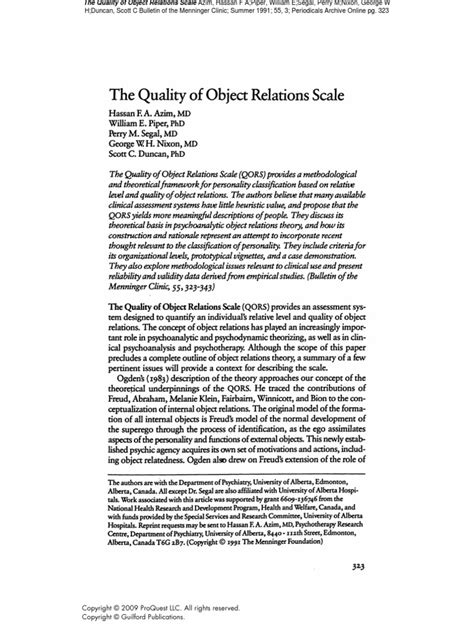 Objext Relation Pdf