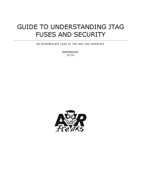 pdf guide to understanding jtag fuses and security dokumen tips