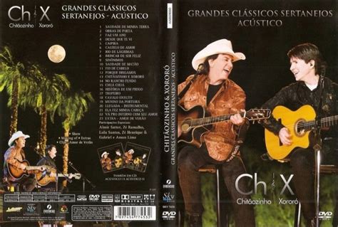 Dvd Chitãozinho E Xororó Grandes Clássicos Sertanejos Acústico 2007