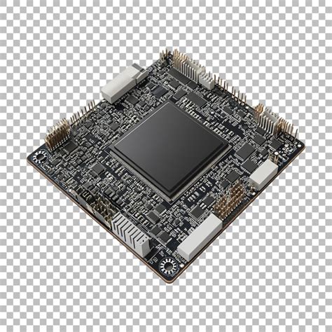 Transparent Or PNG Image Of Computer CPU Unit Premium AI Generated PSD