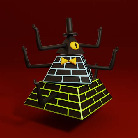 Stl File Bill Cipher Figures・3d Printable Design To Download・cults
