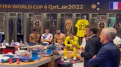جو 24 بعد هزيمة فريق بلاده أمام الأرجنتين في كأس العالم ماكرون
